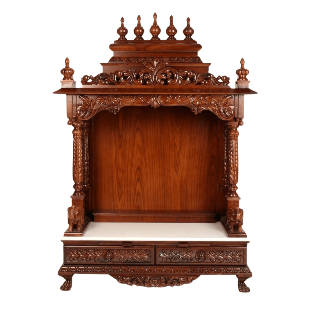 Temple Design For Home: Top 10 Ideas - Make My Interiors